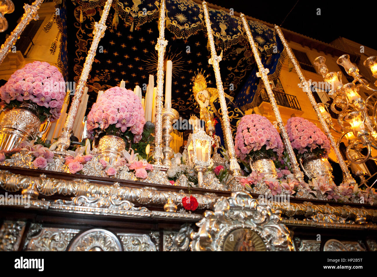 Semana Santa, easter procession Stock Photo - Alamy
