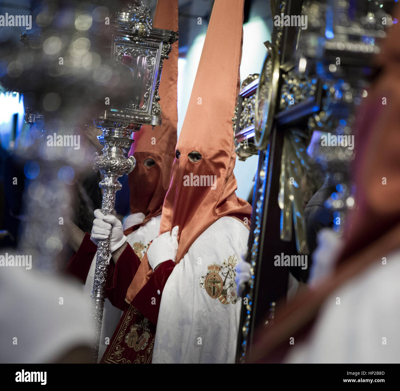Semana Santa, easter procession Stock Photo - Alamy