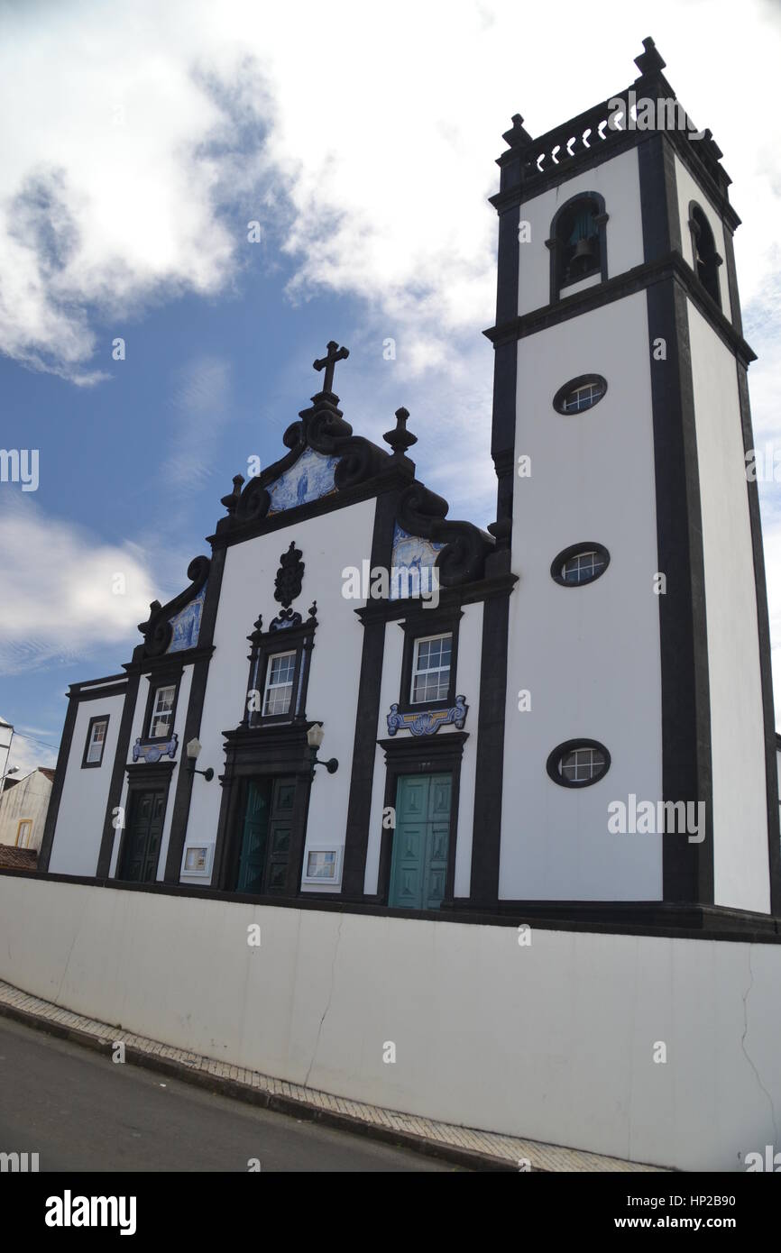 Interesting architecture on Sao Miguel island, Azores, Portugal Stock ...