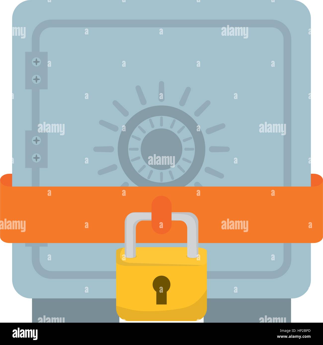 Strongbox safety symbol icon vector illustration graphic design Stock ...