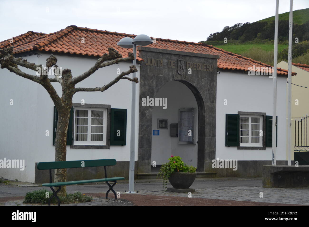 Interesting architecture on Sao Miguel island, Azores, Portugal Stock ...