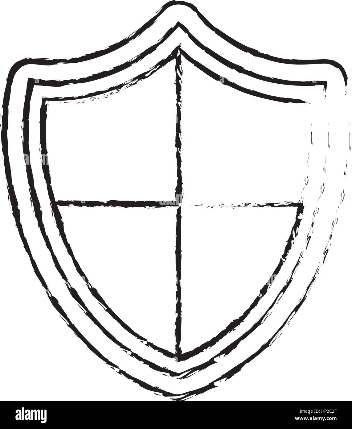 Shield security symbol icon vector illustration graphic design Stock ...
