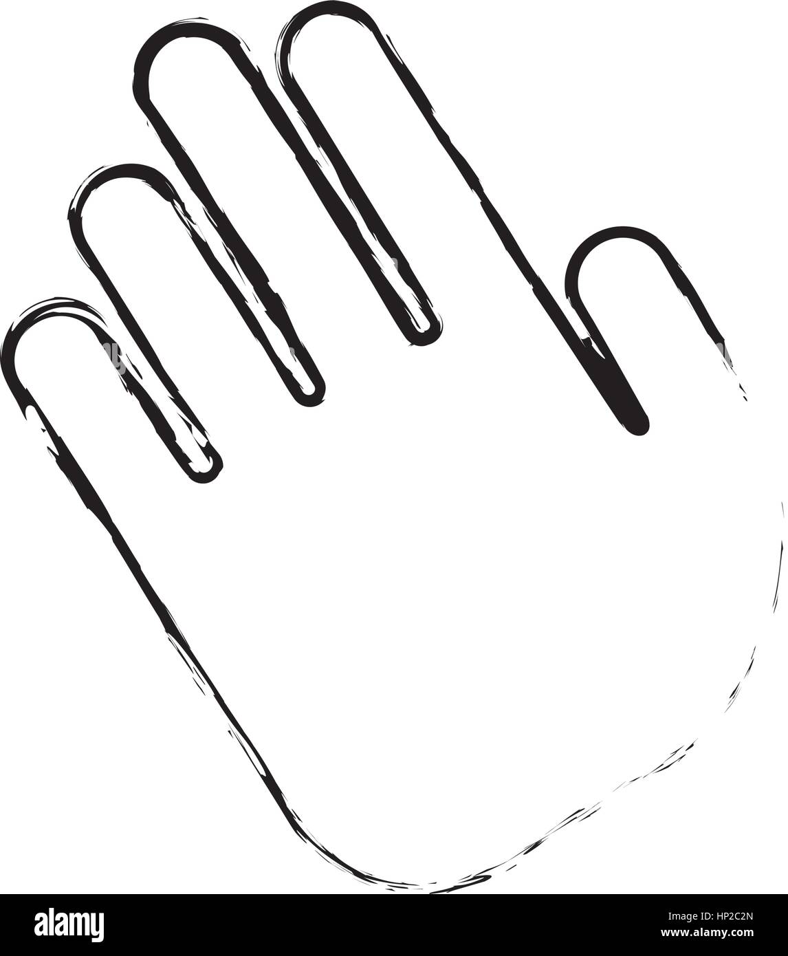 Hand stop sign icon vector illustration graphic design Stock Vector ...