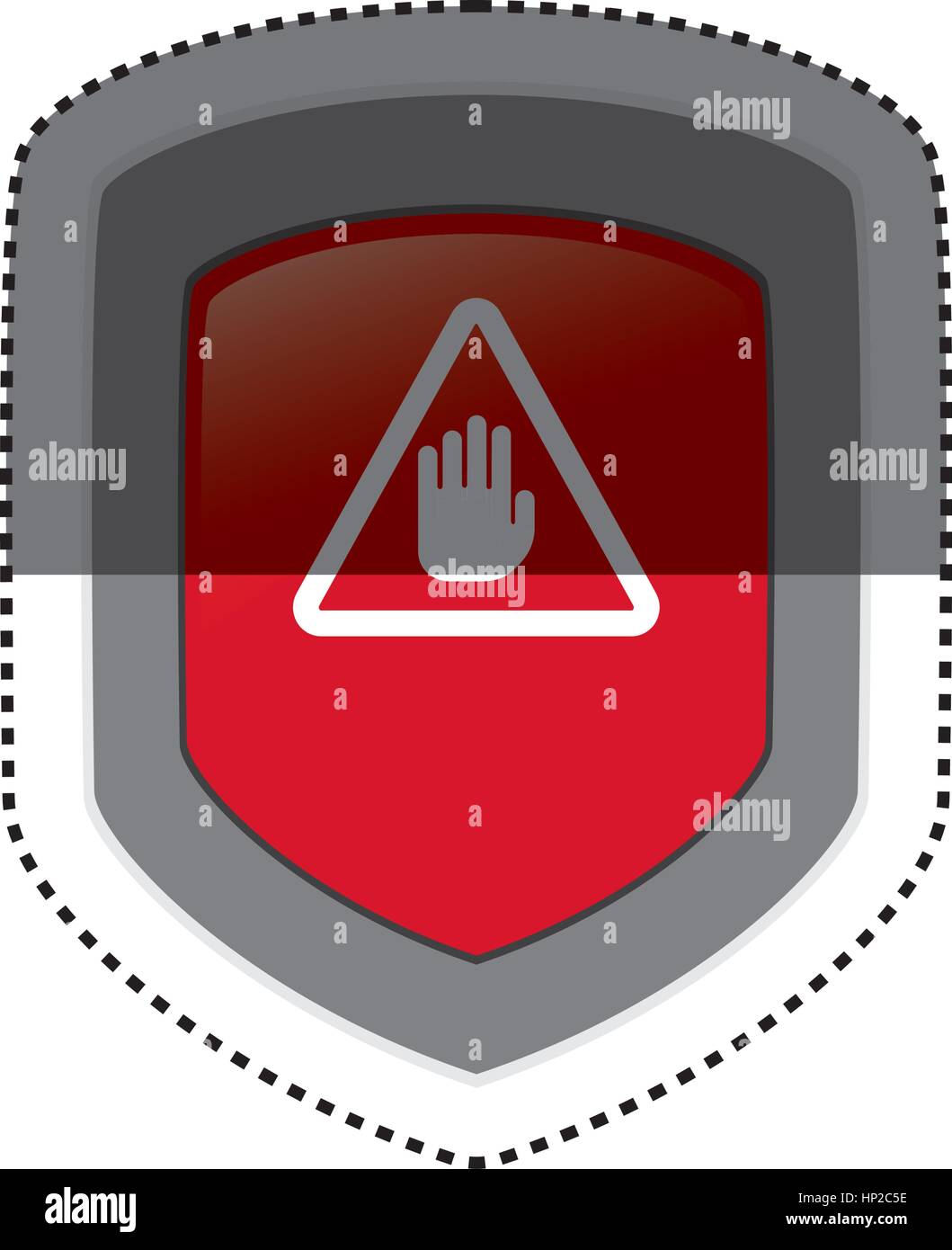 Shield security symbol icon vector illustration graphic design Stock ...