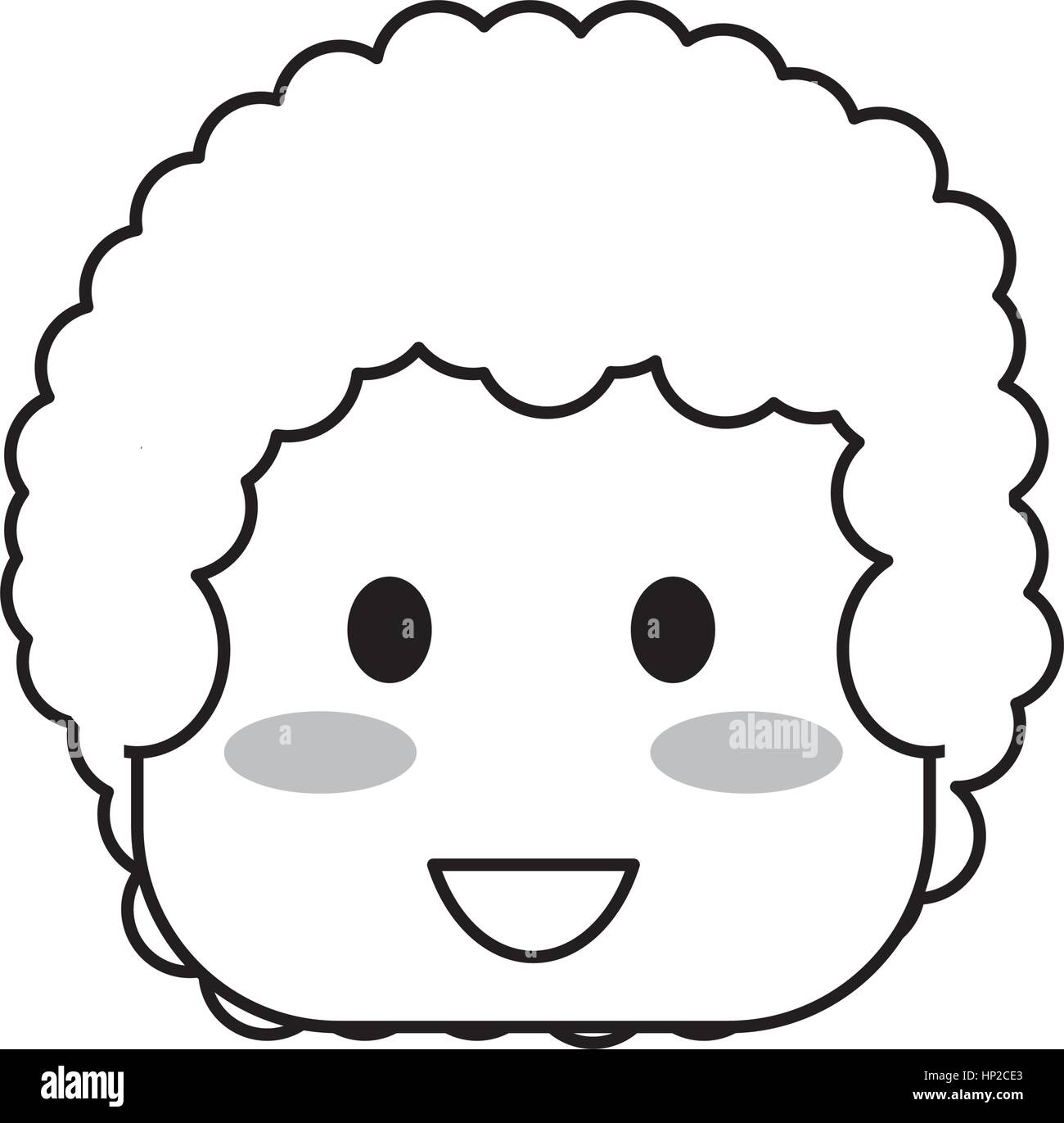 Kid boy face icon vector illustration graphic design Stock Vector Image ...