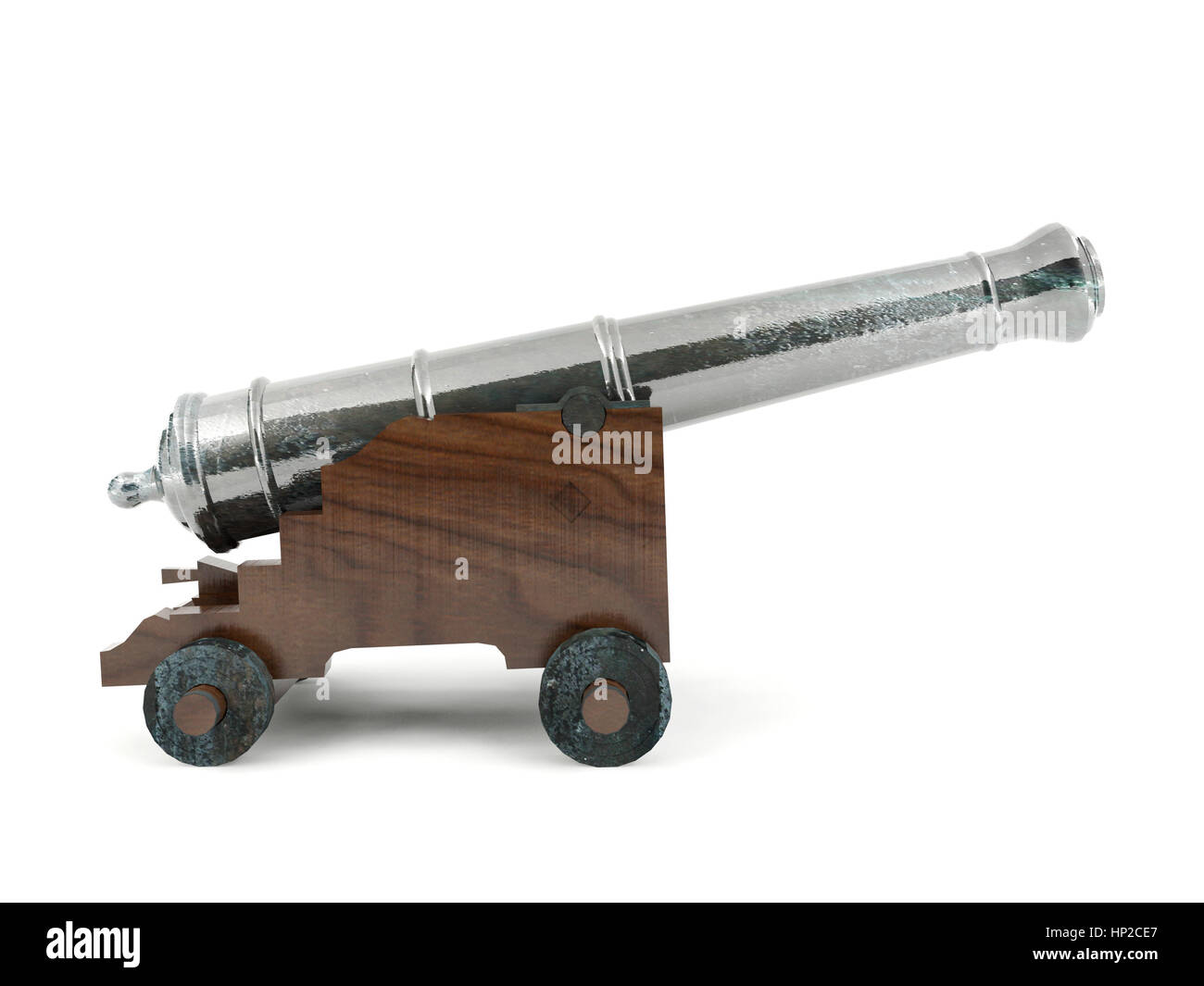 Cannon isolated on white background Stock Photo - Alamy
