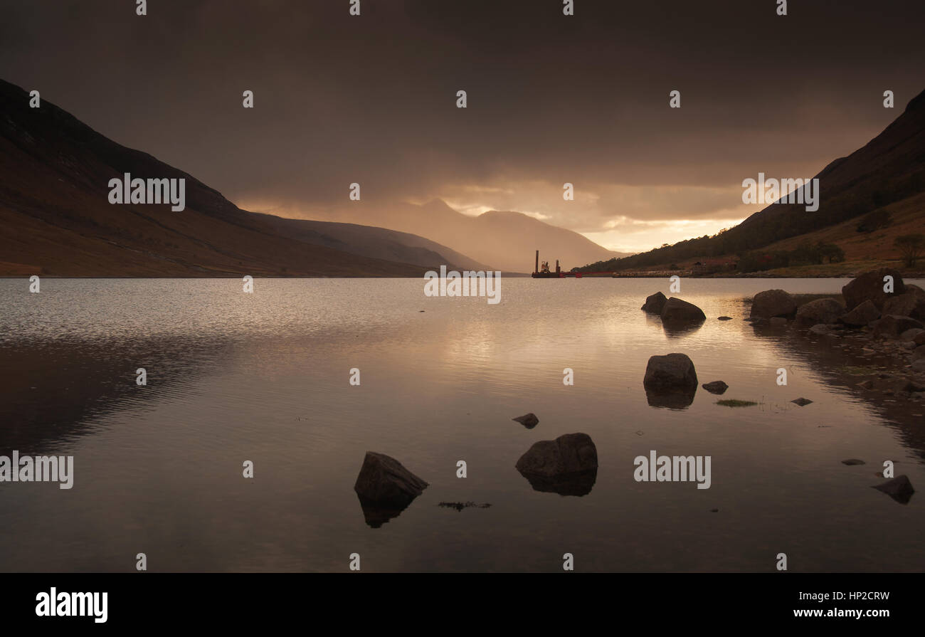 Loch Etive, Glen Etive, Glencoe Landscapes, Scottish Highlands Stock ...