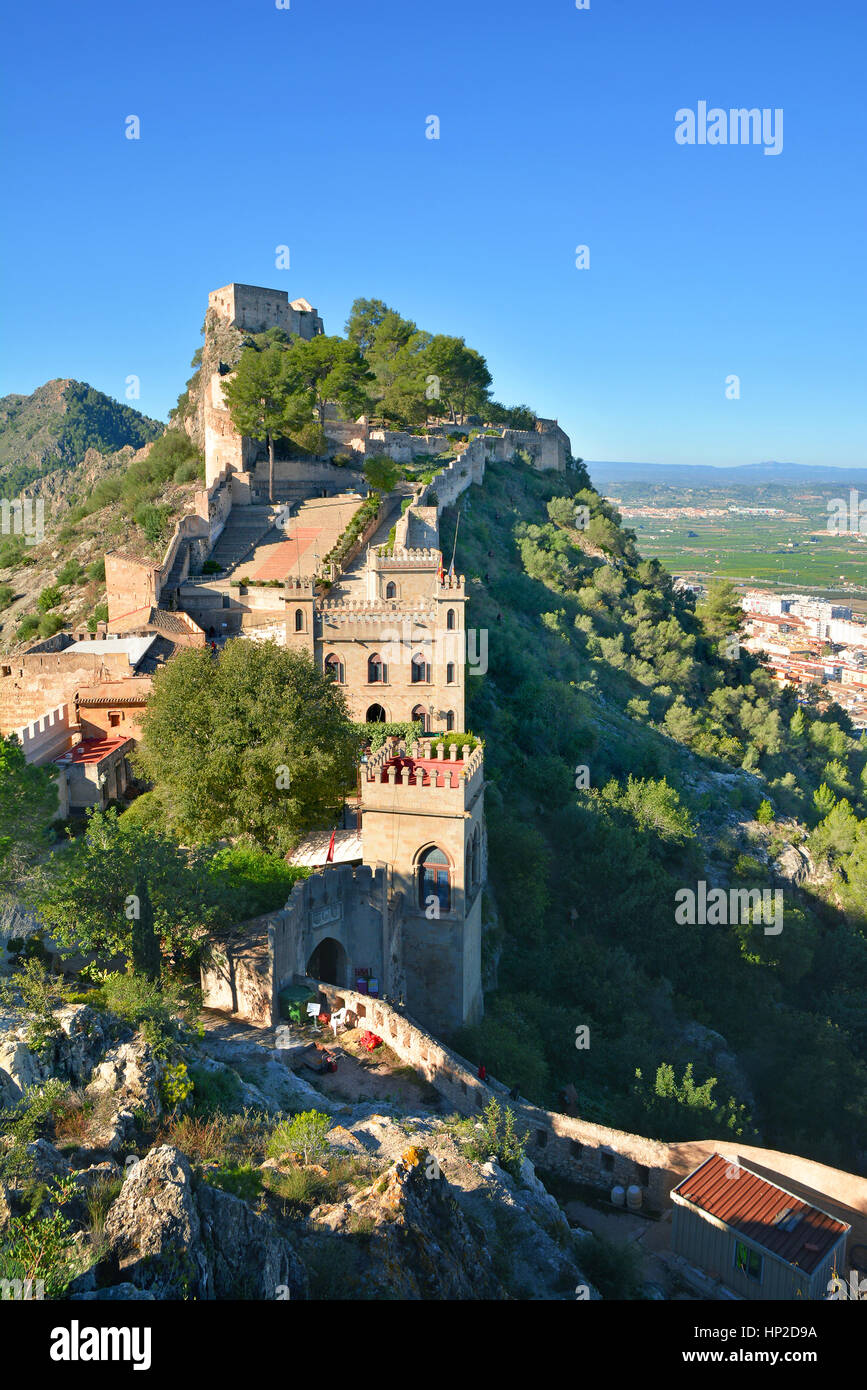 Xativa Castle, Valencia, Spain Stock Photo - Alamy