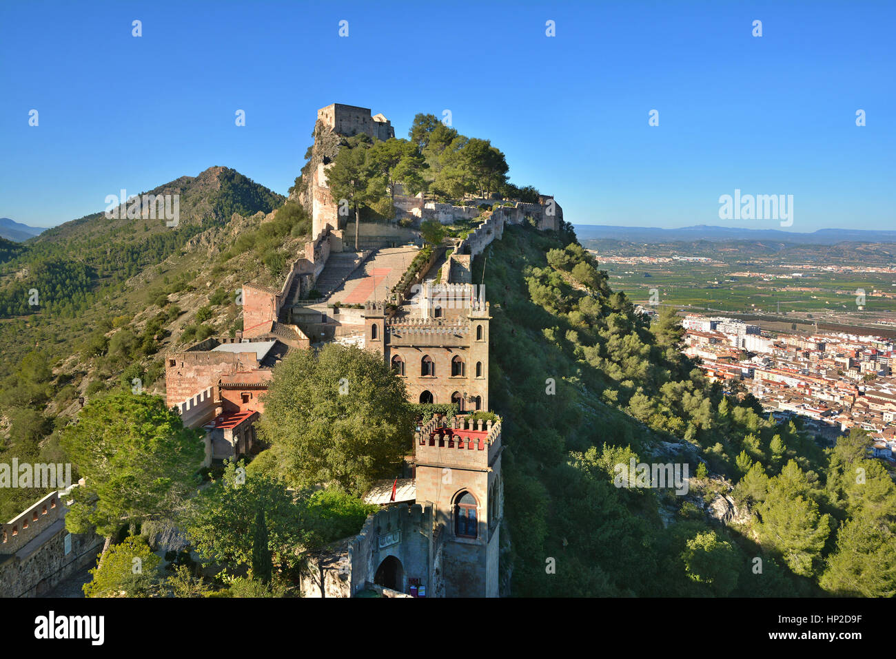 Xativa Castle, Valencia, Spain Stock Photo - Alamy