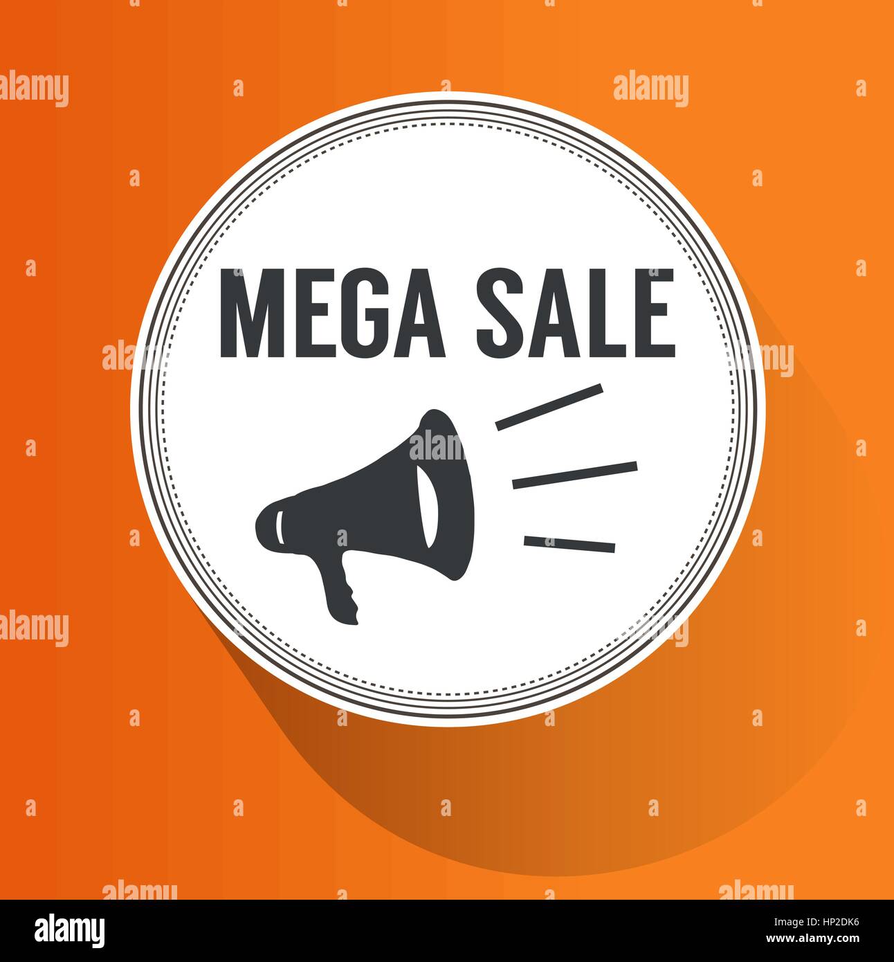 Mega sale button Stock Vector Images - Alamy