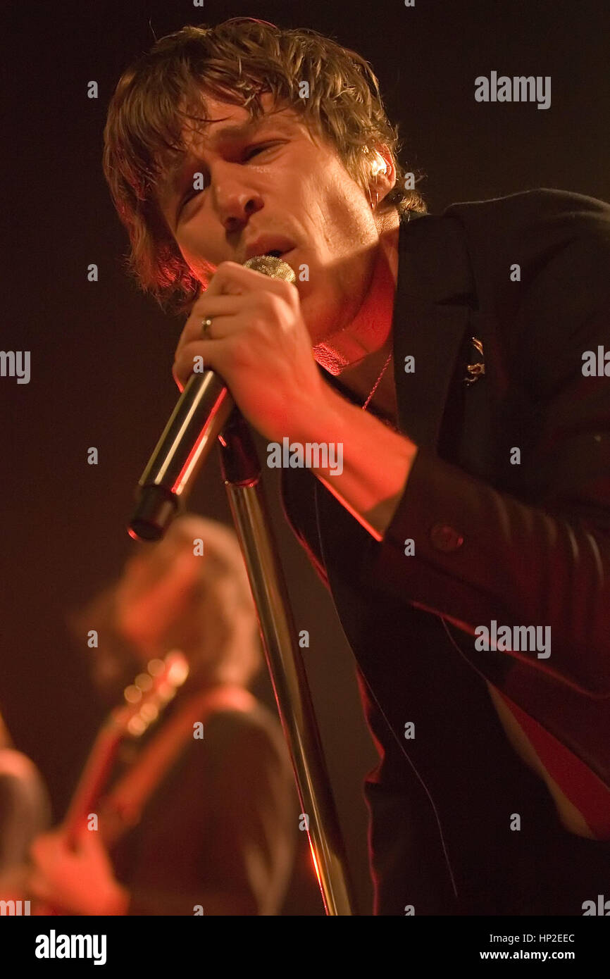 Cage the Elephant headlining at the O2 ABC in Glasgow Featuring: Cage ...