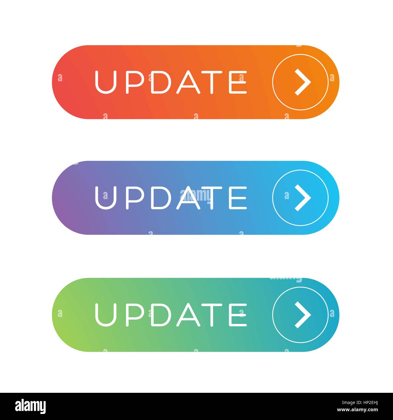 Update Web button set Stock Vector Image & Art - Alamy