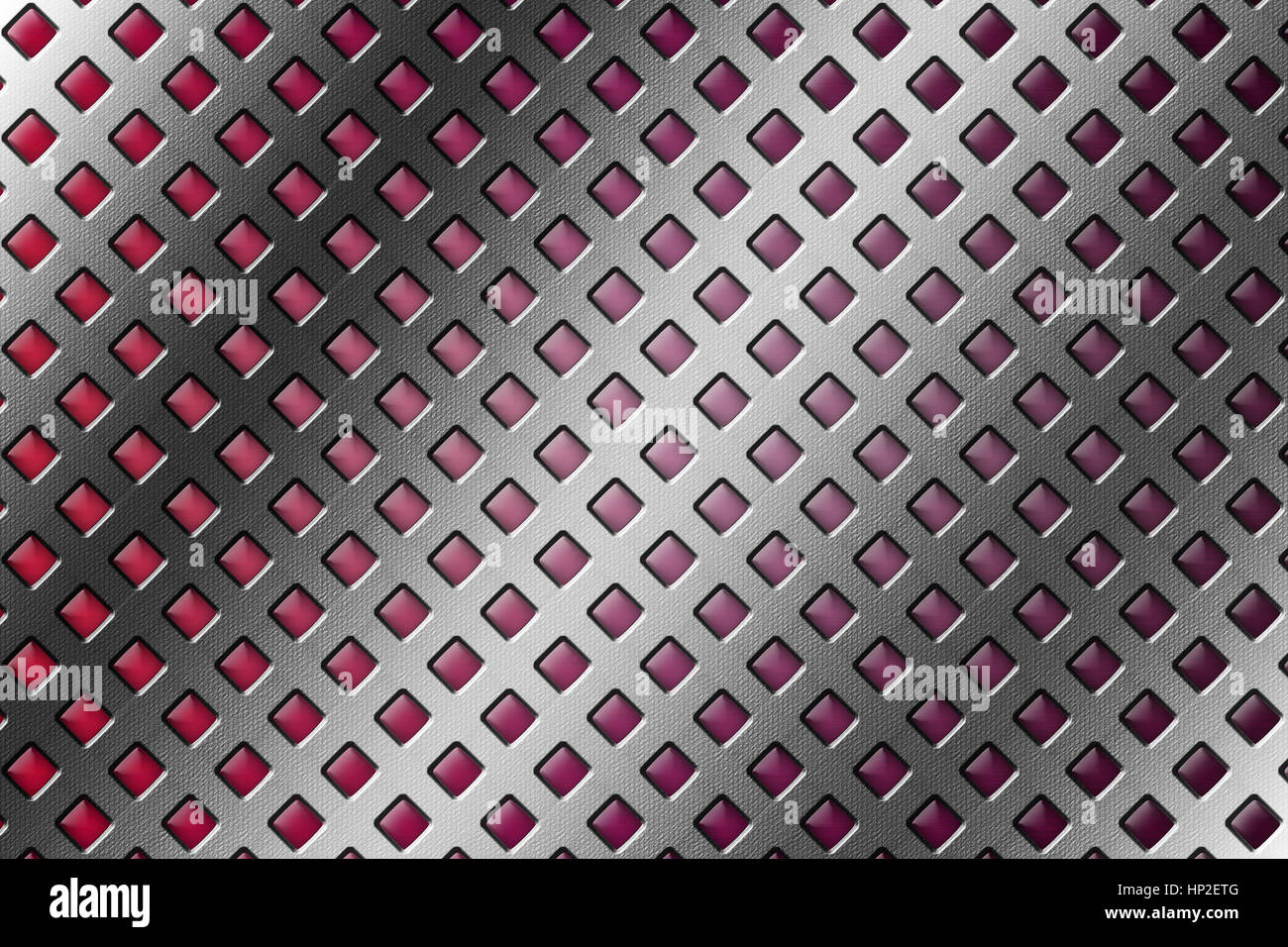Plastic button on metallic panel Stock Photo - Alamy