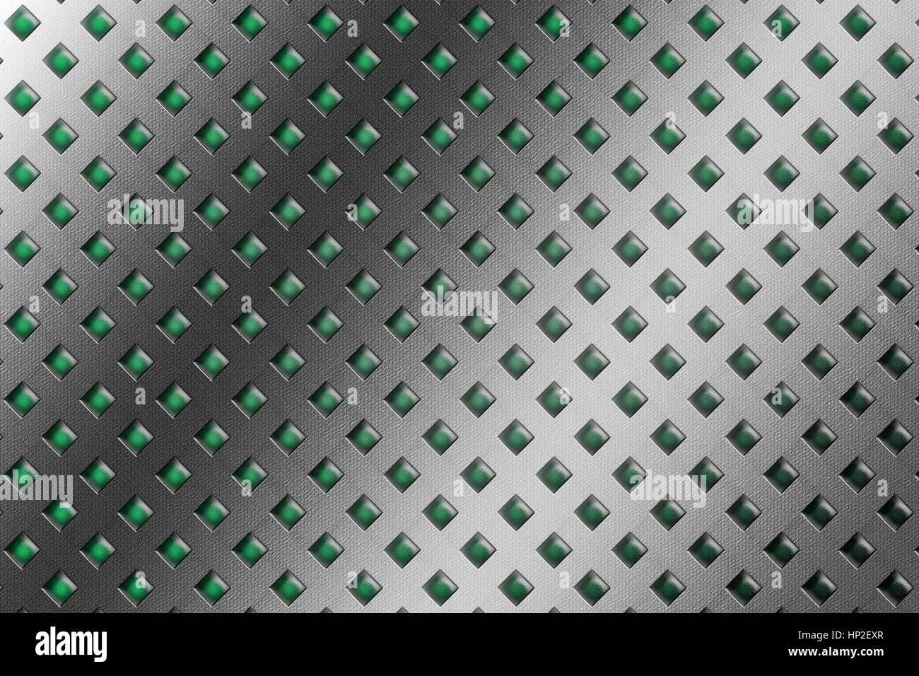 Plastic button on metallic panel Stock Photo - Alamy