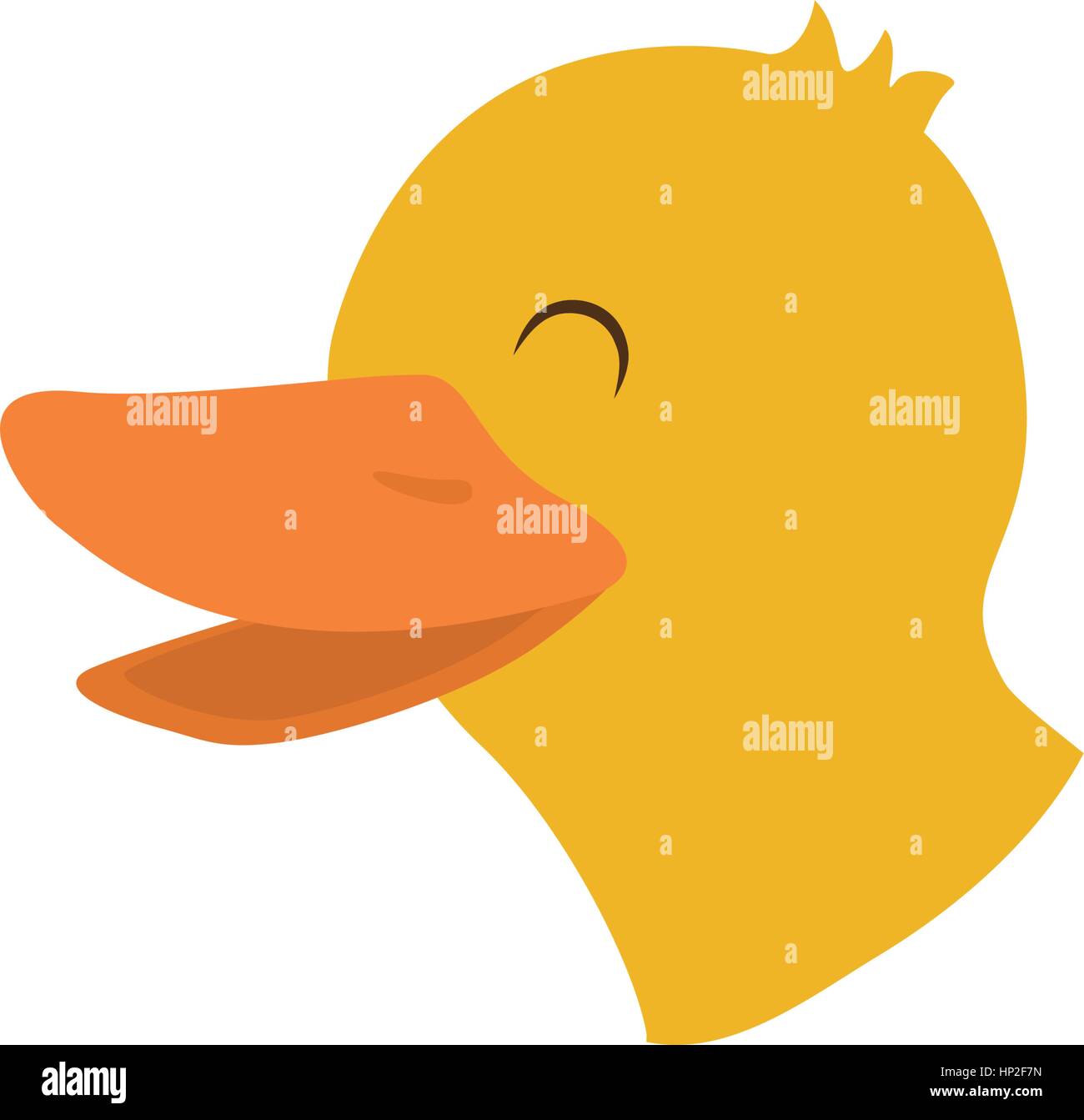 duck farm animal icon vector illustration graphic design Stock Vector ...