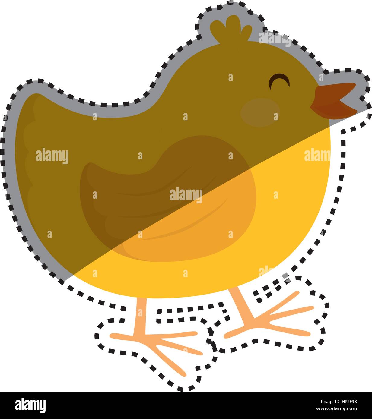 chicken farm animal icon vector illustration graphic design Stock ...
