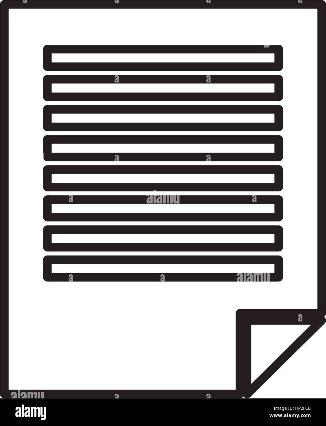 Sheet paper note icon vector illustration graphic design Stock Vector ...