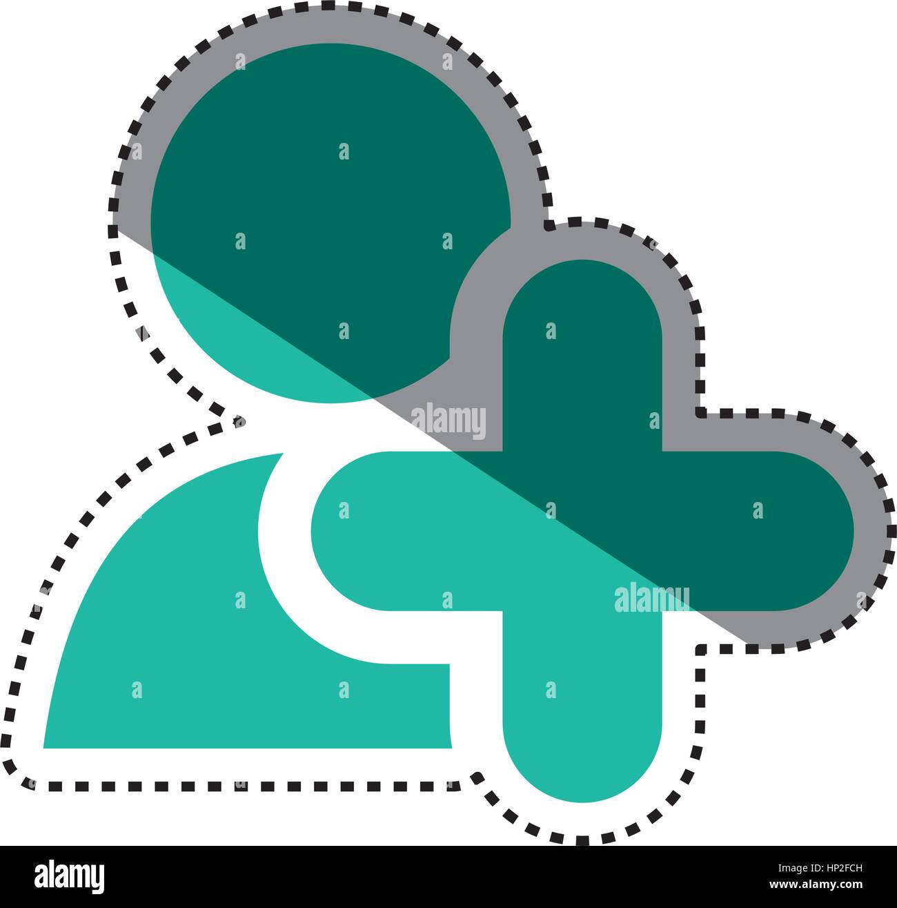 Add people symbol icon vector illustration graphic design Stock Vector ...