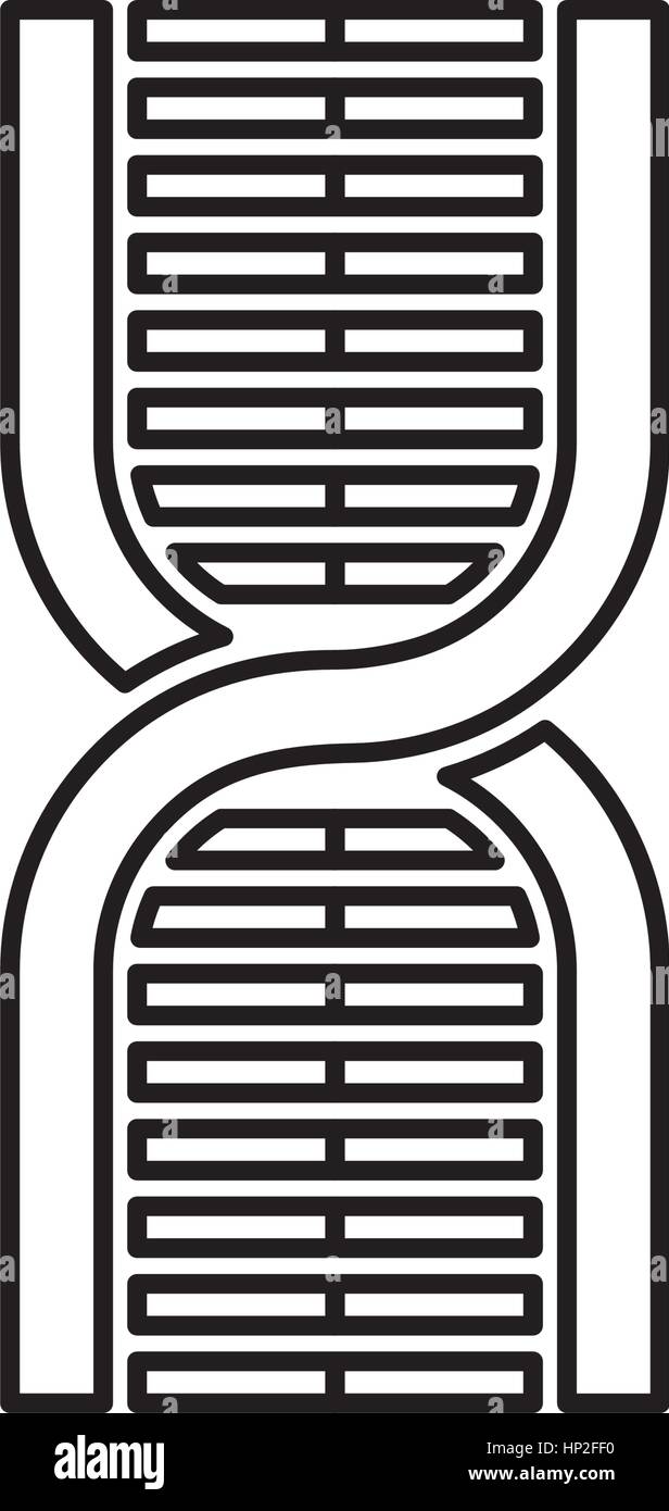 Human dna symbol icon vector illustration graphic design Stock Vector ...