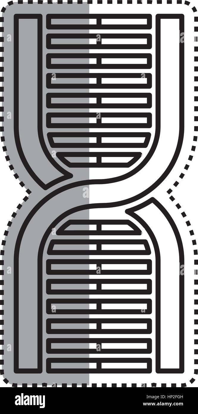 Human dna symbol icon vector illustration graphic design Stock Vector ...