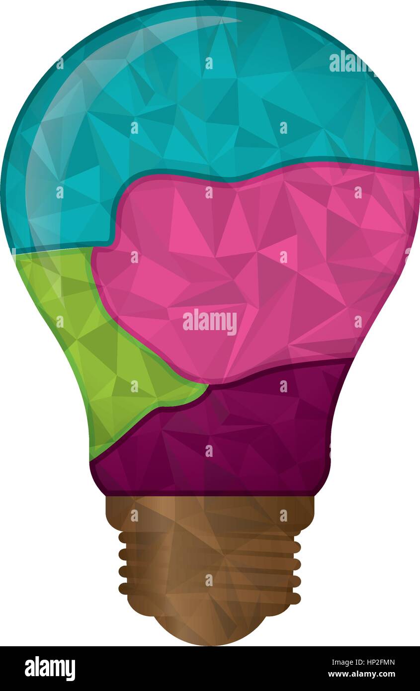 Bulb big idea icon vector illustration graphic design Stock Vector ...