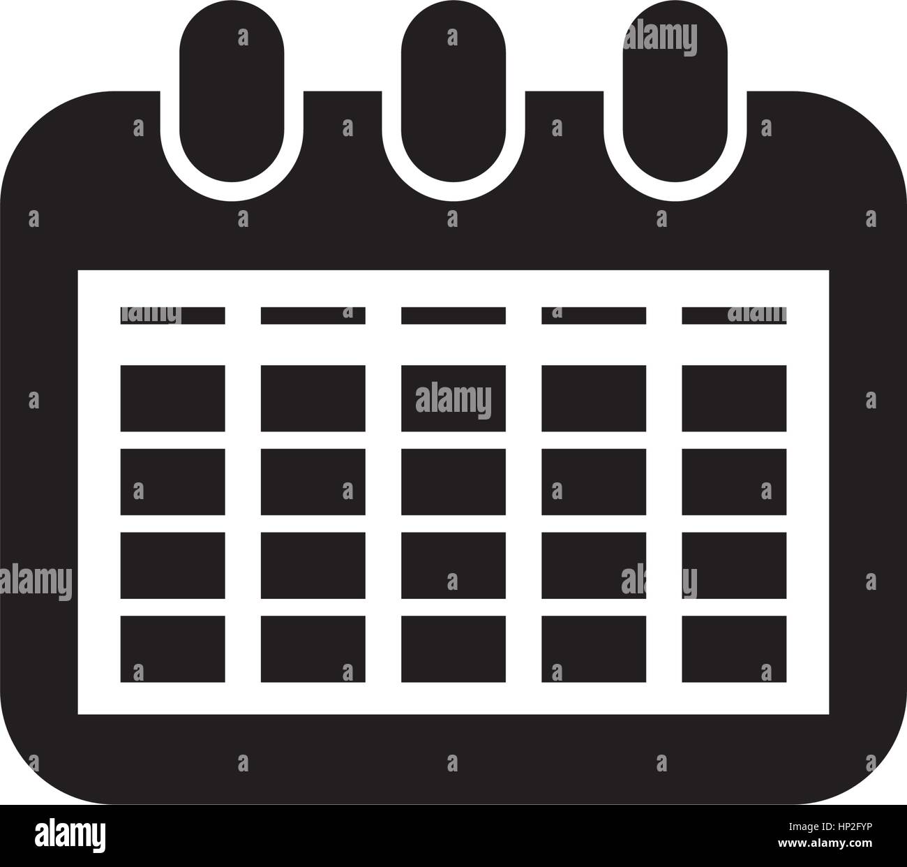 Calendar event symbol icon vector illustration graphic design Stock ...