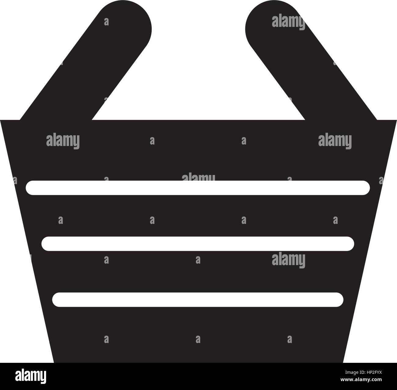 Shopping basket symbol icon vector illustration graphic design Stock ...