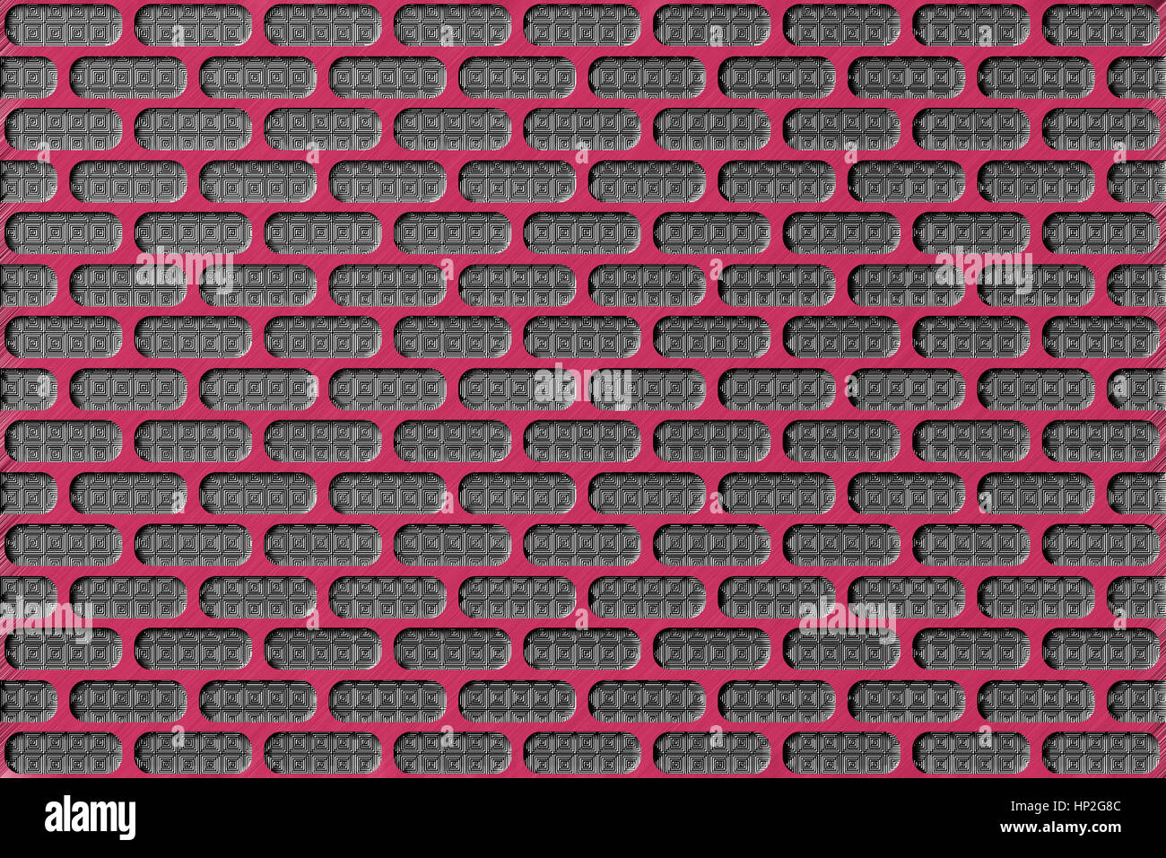 Abstract round rectangle tile background Stock Photo - Alamy