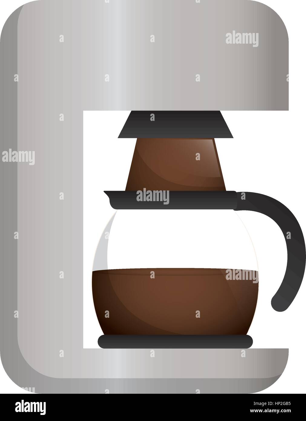 Coffee machine technology icon vector illustration graphic design Stock ...