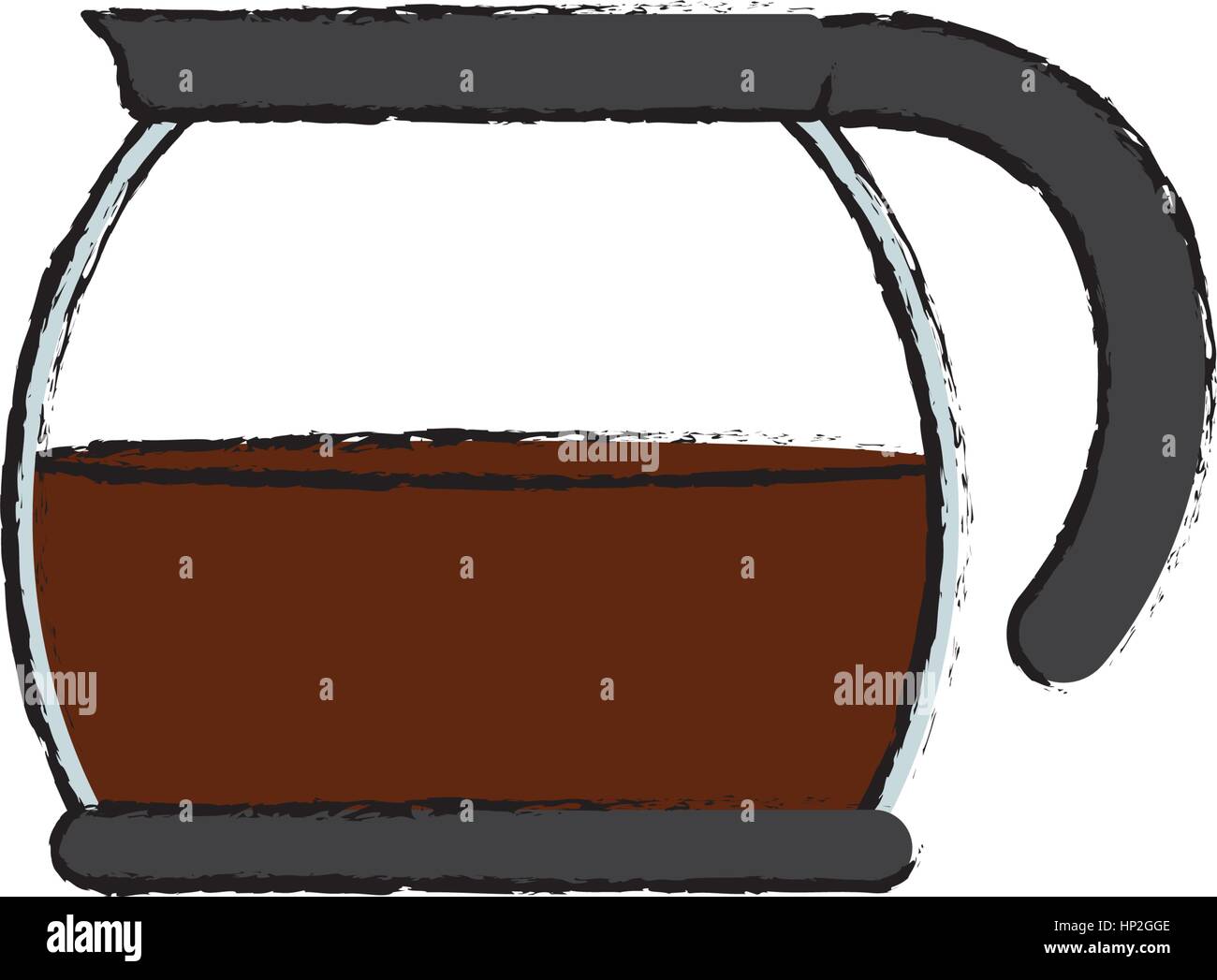 Coffee kettle jar icon vector illustration graphic design Stock Vector ...