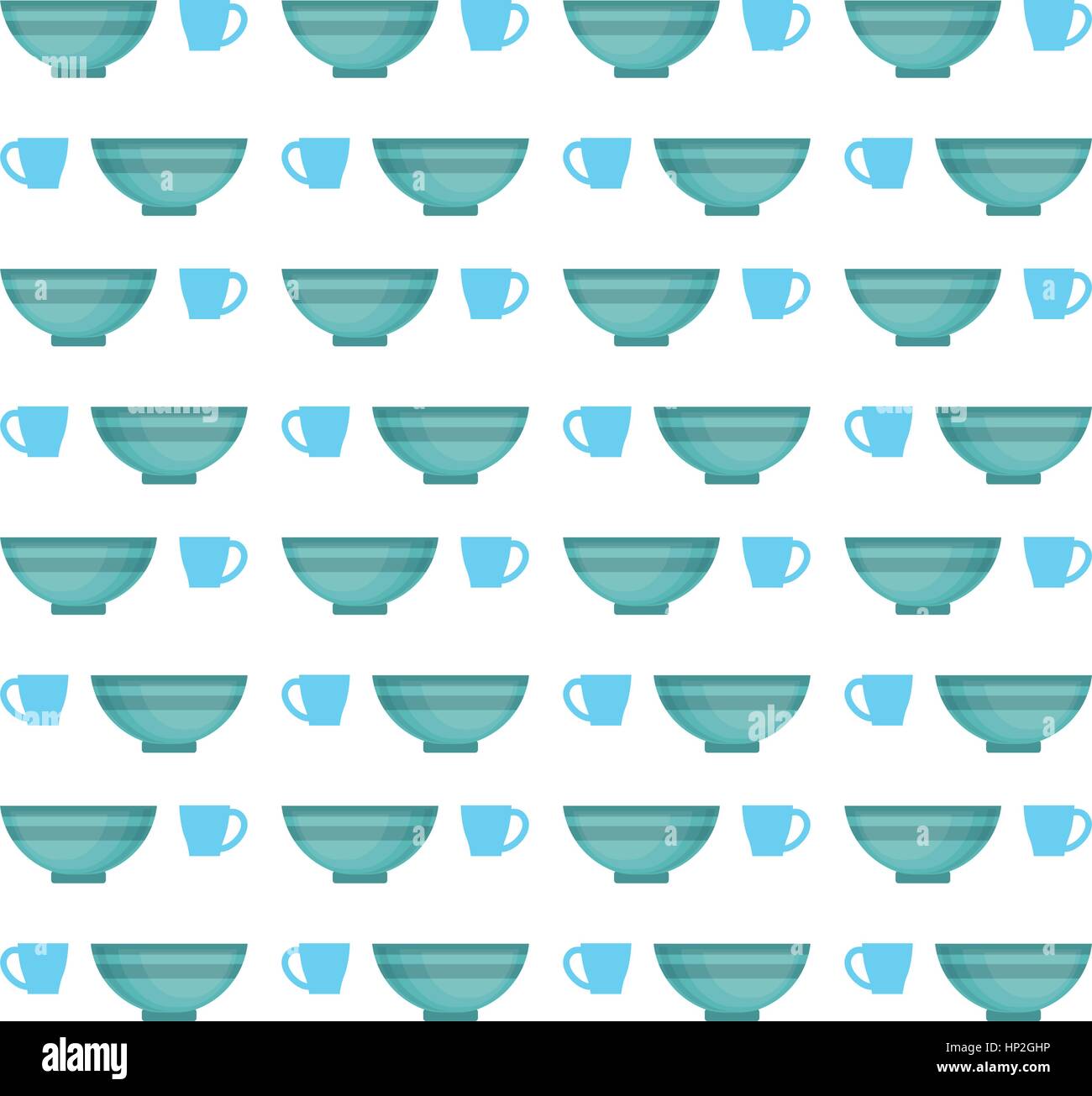 Mug and deep plate icon vector illustration graphic design Stock Vector ...