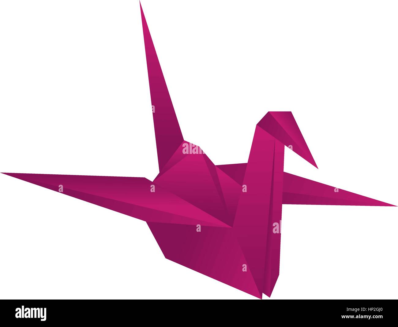 origami paper art icon vector illustration graphic design Stock Vector ...