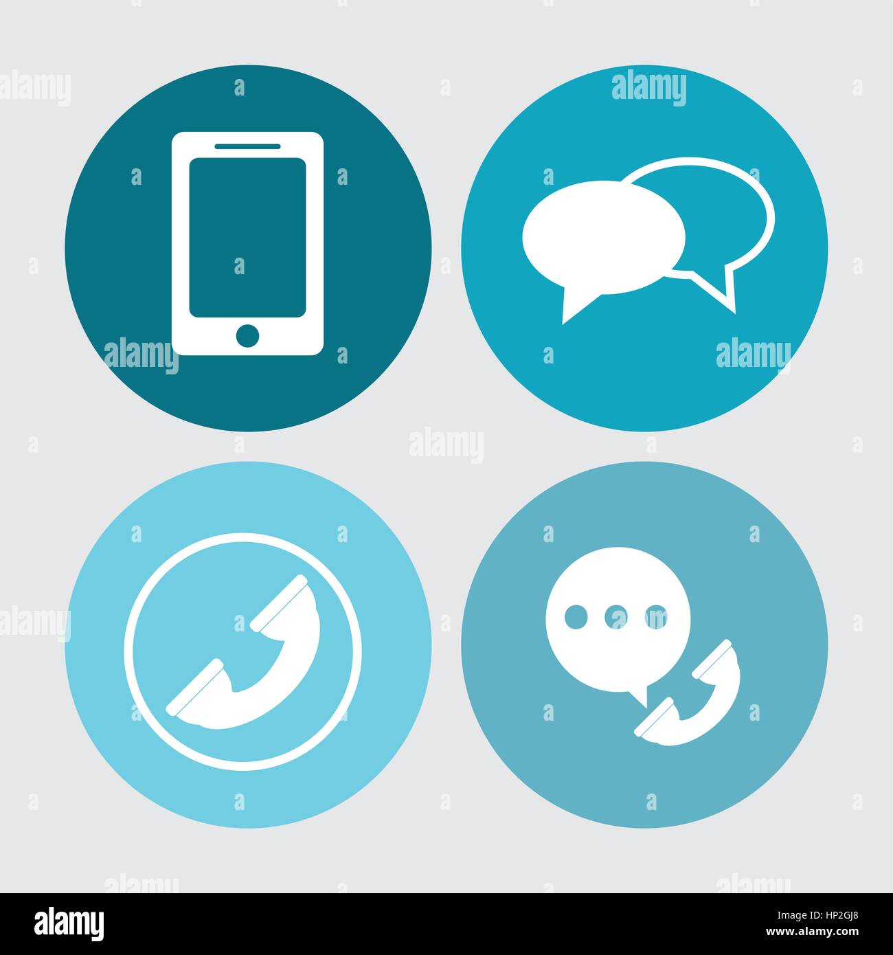 call center service communication vector illustration eps 10 Stock ...