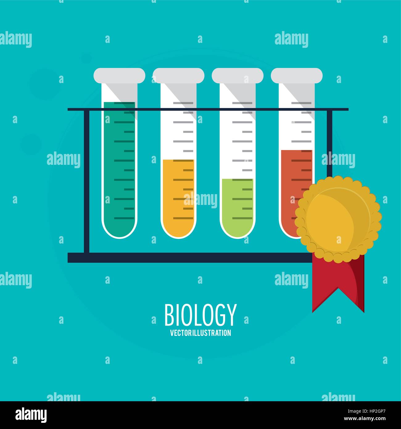 biology testt tube laboratory school vector illustration eps 10 Stock ...