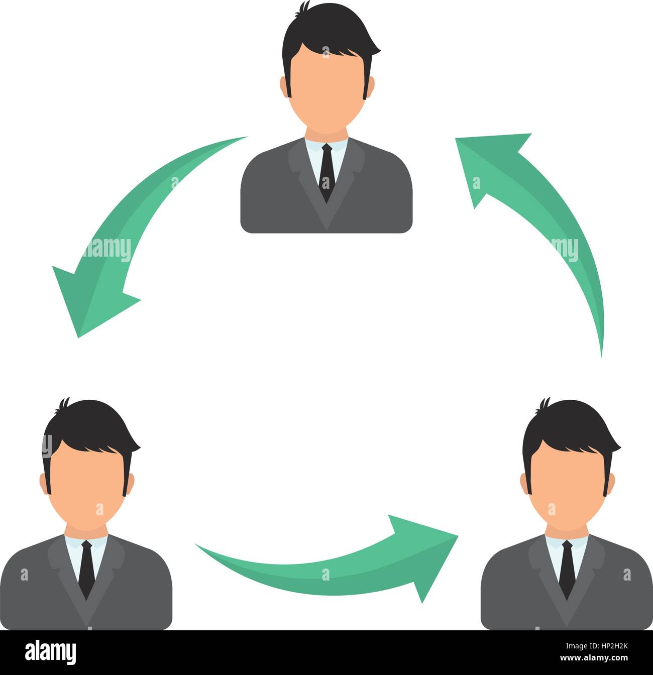 Businessman executive profile Stock Vector Image & Art - Alamy