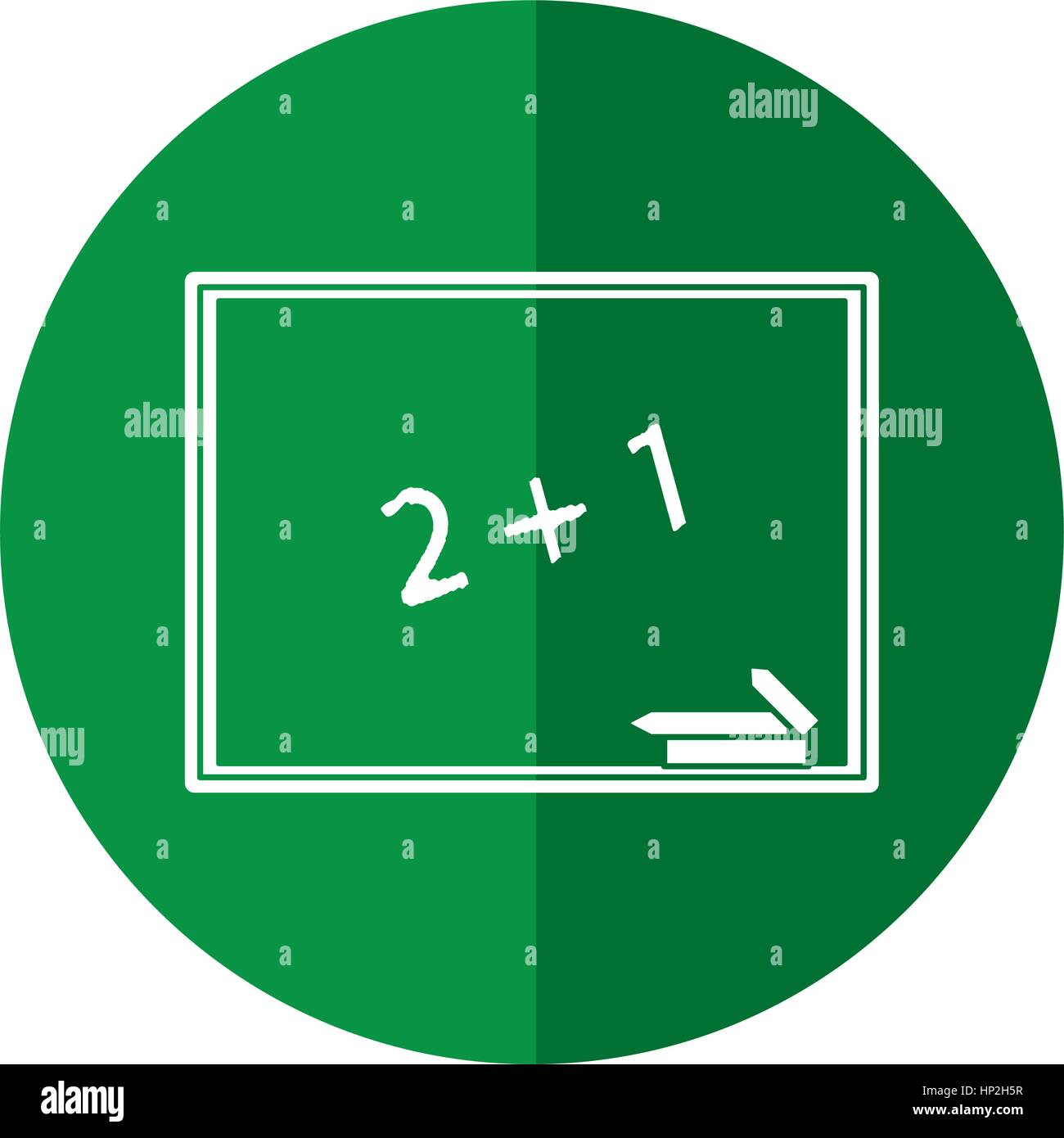 chalkboard class school chalk shadow vector illustration eps 10 Stock ...