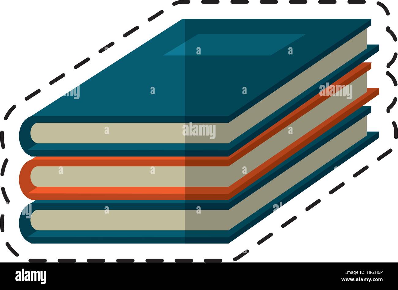 cartoon notebook study educational icon vector illustration eps 10 ...