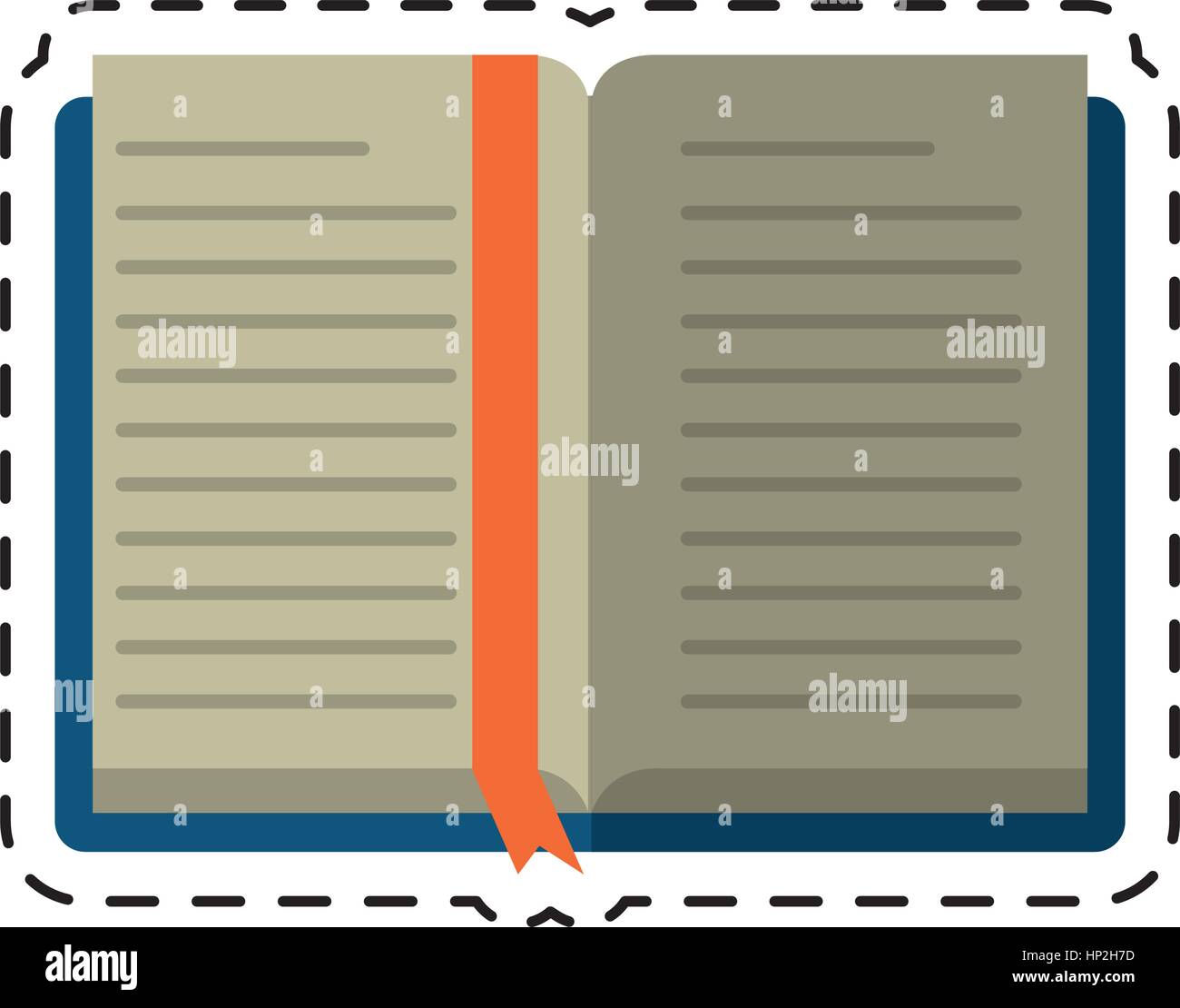 cartoon open book school learning library vector illustration eps 10 ...