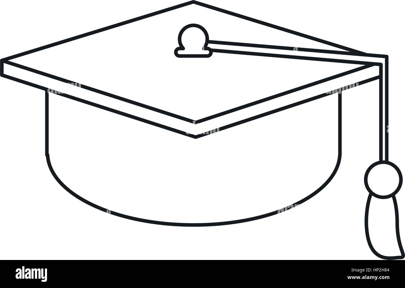 Tutor cap Stock Vector Images - Alamy