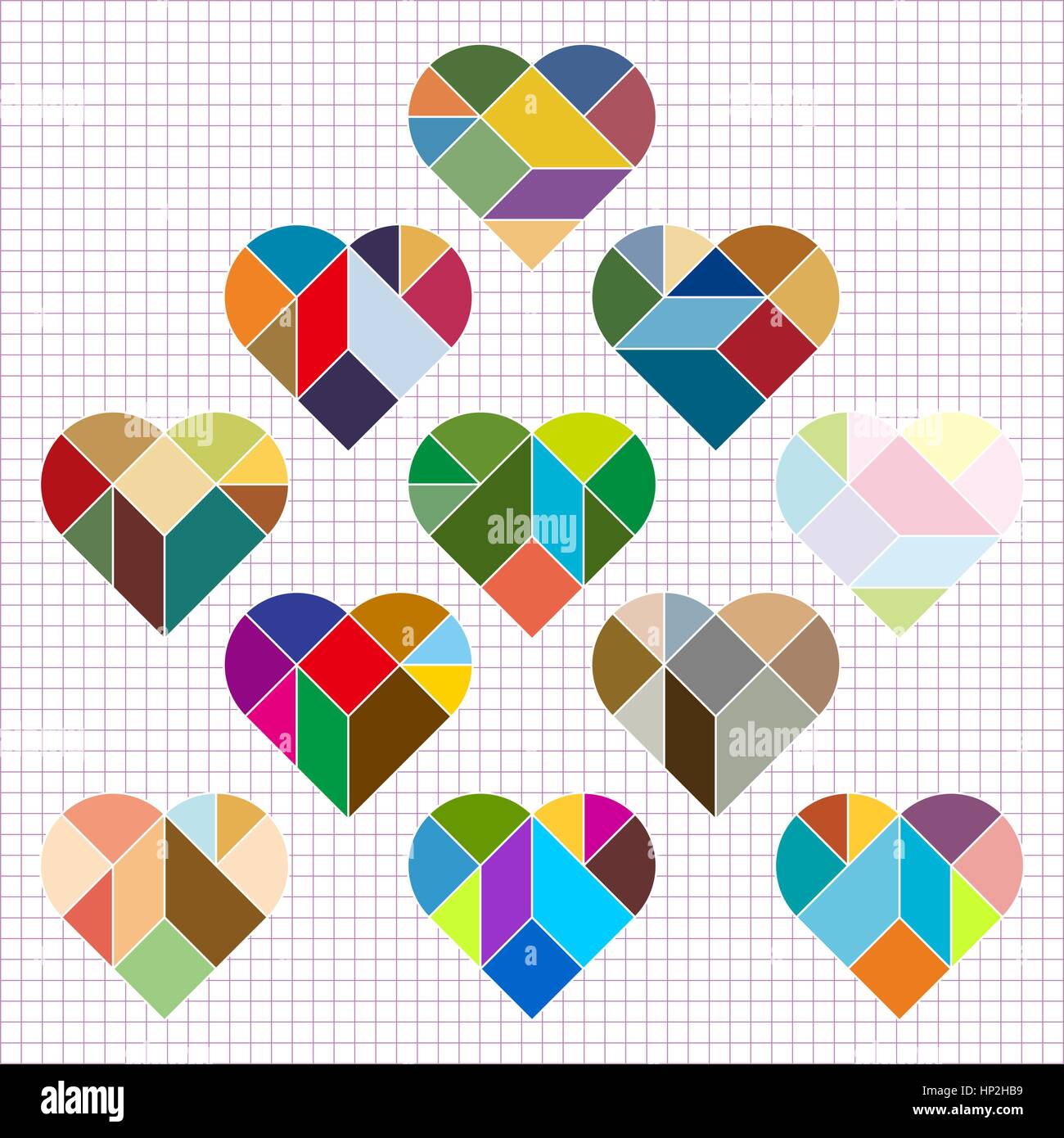 Heart puzzle hi-res stock photography and images - Alamy