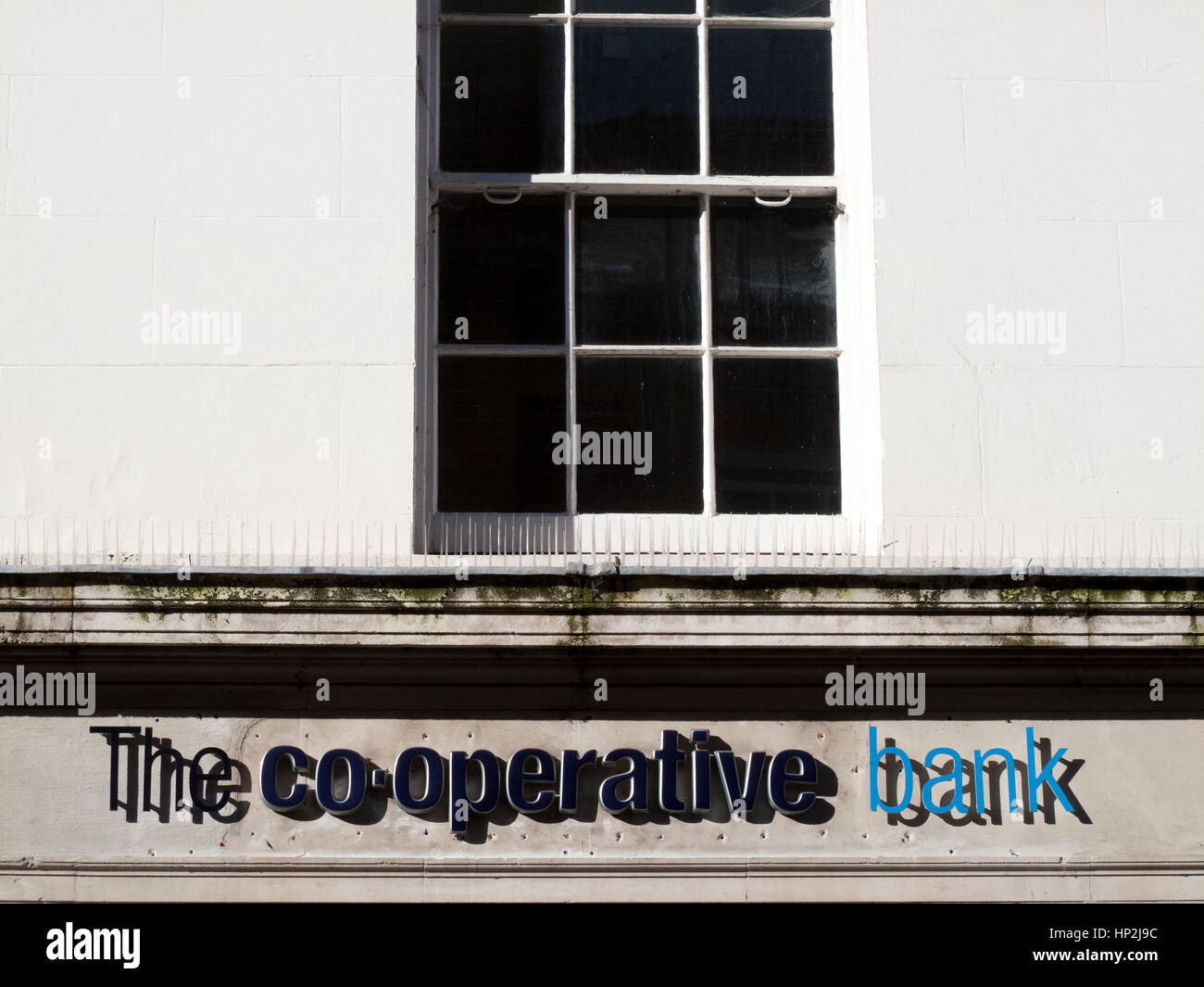Co Operative bank sign over local branch Stock Photo - Alamy
