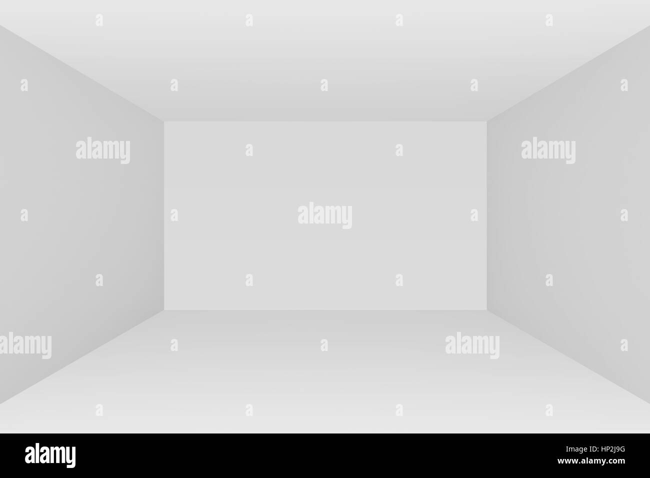 Empty room interior white background. 3d rendering illustration Stock ...