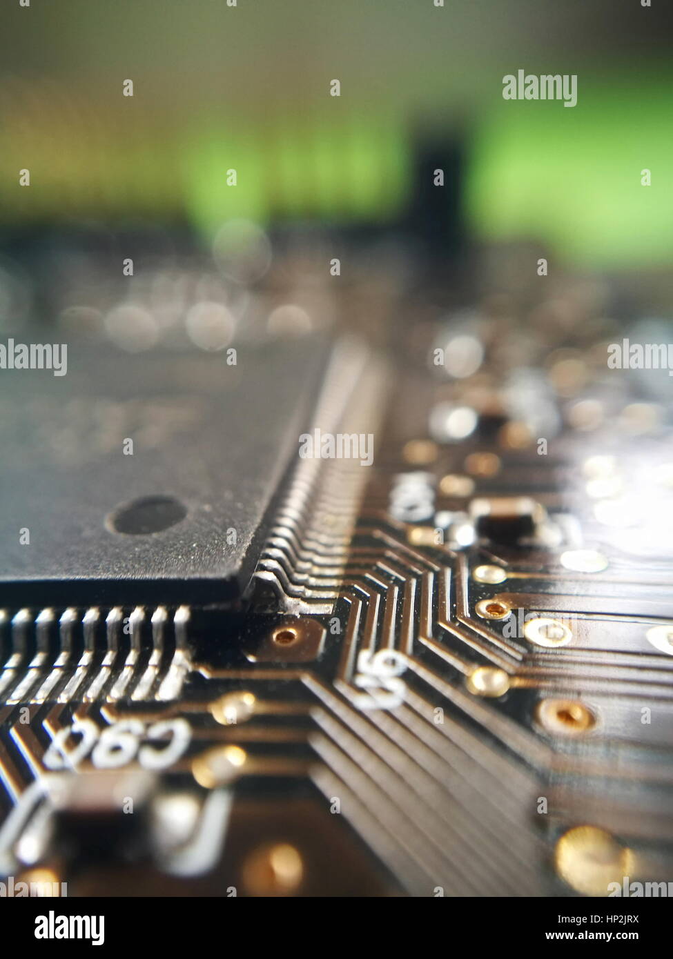 Close up view circuits hi-res stock photography and images - Alamy