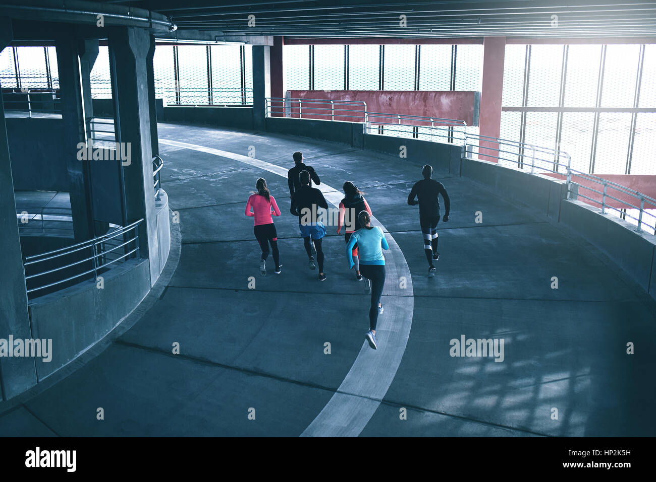 Young athletes training hi-res stock photography and images - Alamy