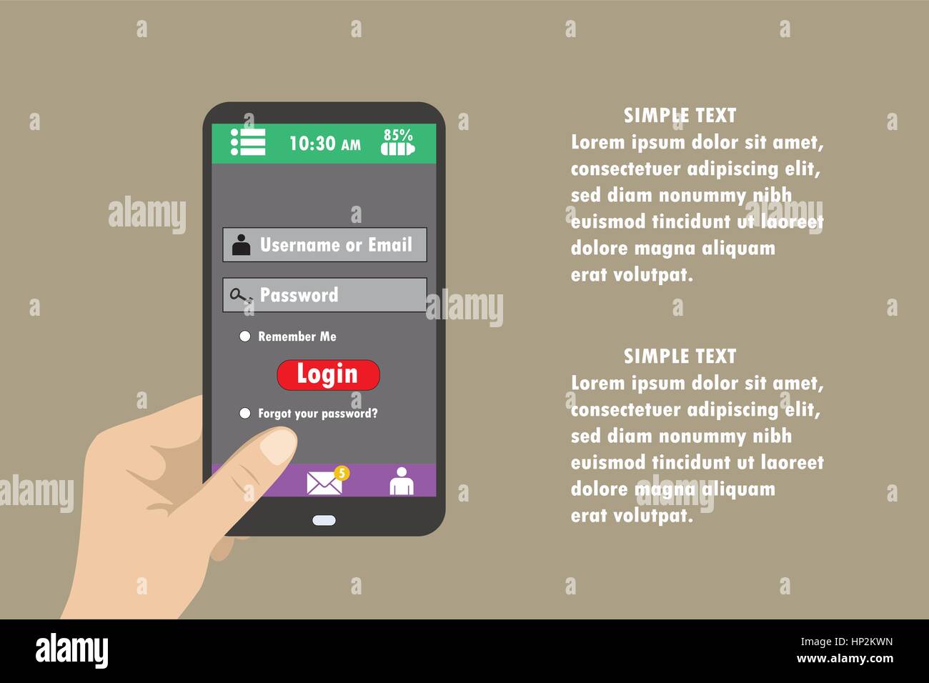 Gui business logo Stock Vector Images - Alamy