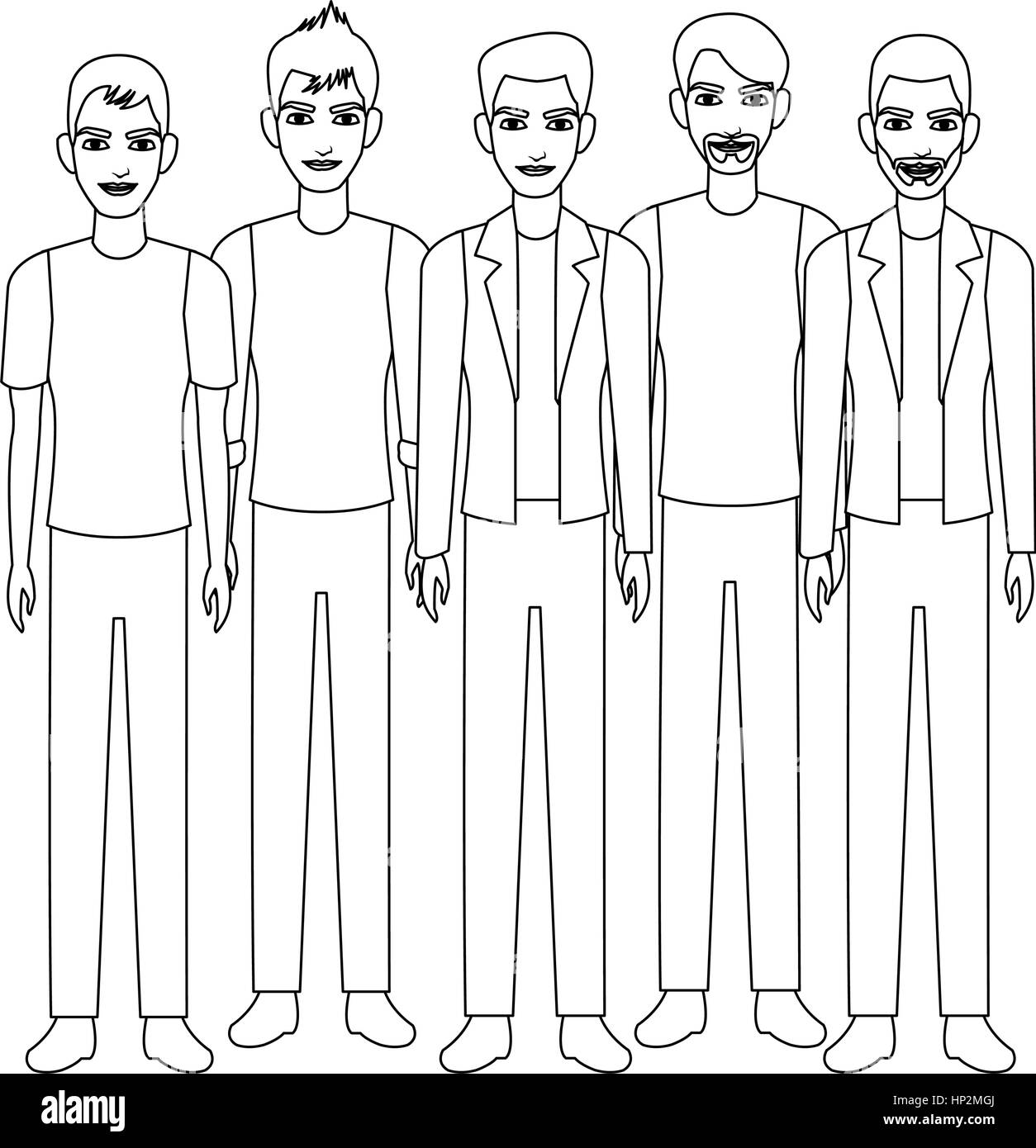 group of men icon Stock Vector Image & Art - Alamy