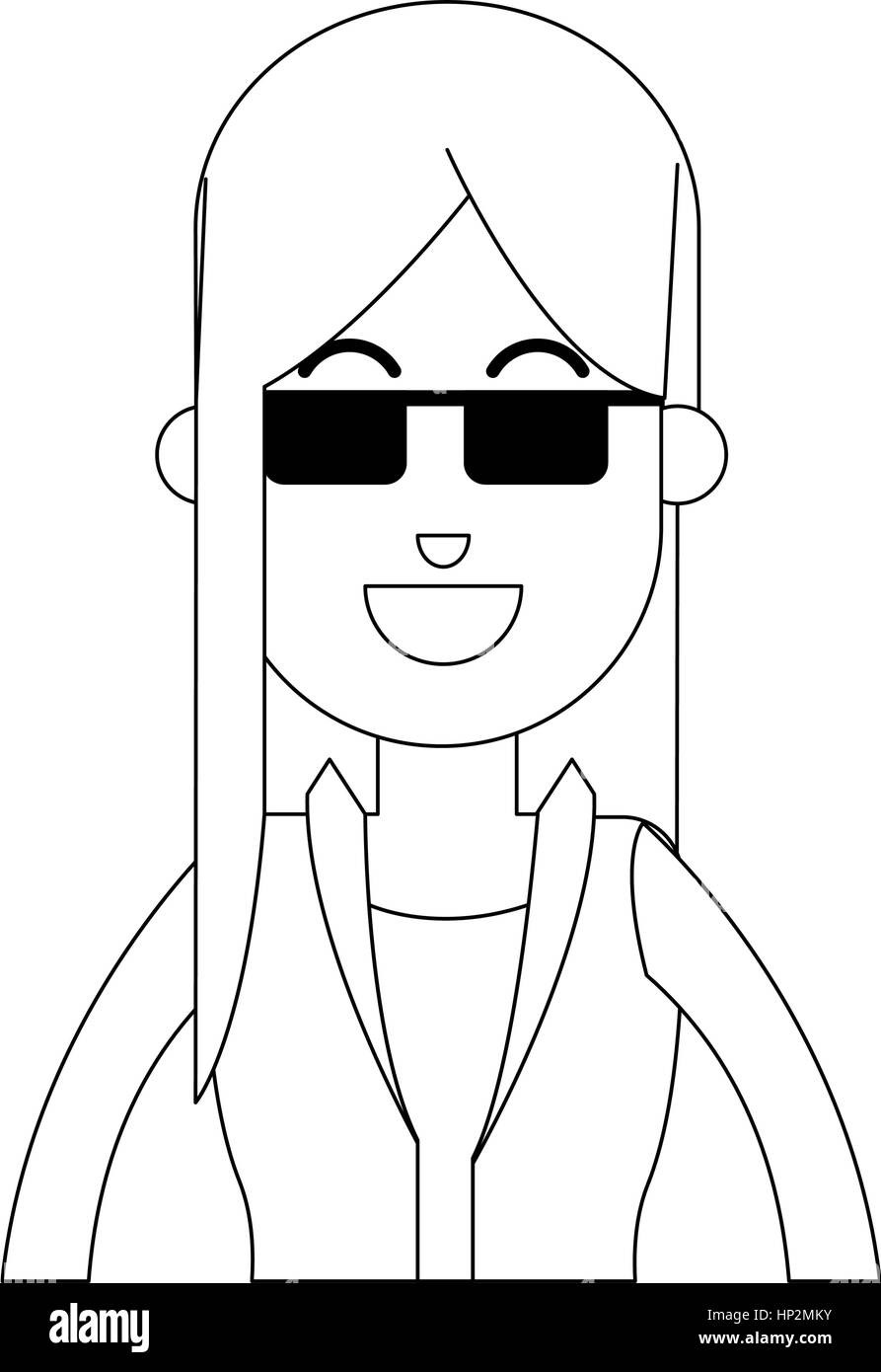 woman cartoon icon Stock Vector Image & Art - Alamy