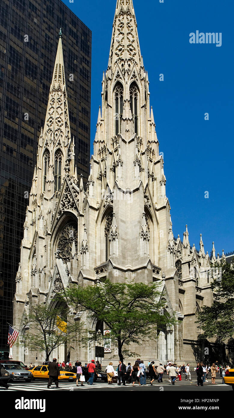 St Patrick´s Cathedral, New York City, USA Stock Photo - Alamy