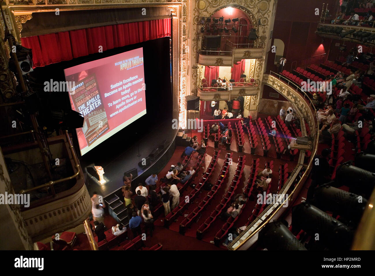 Apollo theater harlem interior hi-res stock photography and images - Alamy