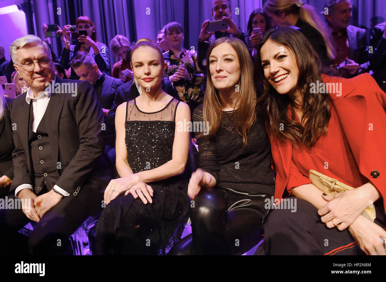 Mercedes Benz Fashion Week Berlin - Marc Cain - Front Row at Telekom ...